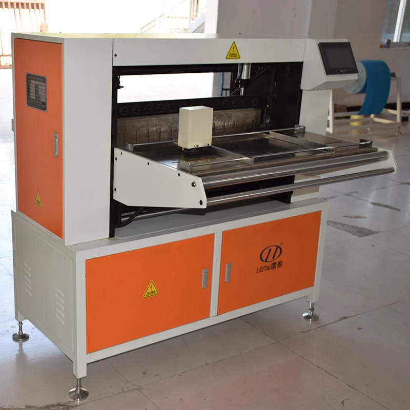 High Quality Automatic Knife Paper Pleating Line by LEITAI