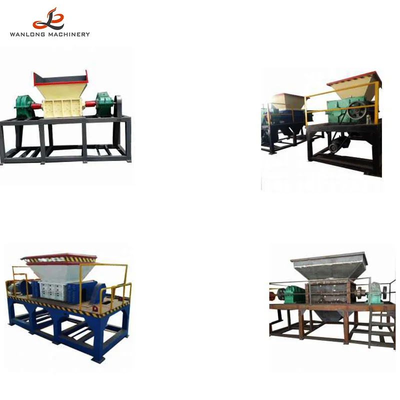 Used Scrap Metal Industrial Tin Can Shredder Machine