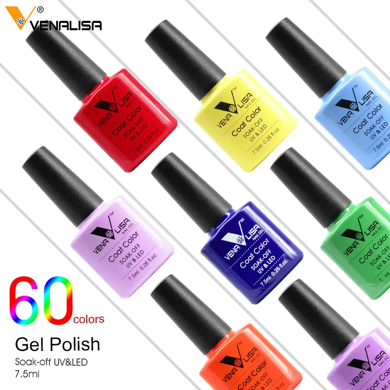VENALISA Gel Polish VIP Set 60pcs - Long Wear Manicure