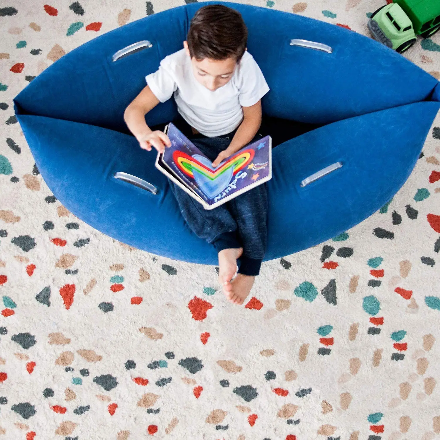 Inflatable Compression Boat Lounger For Kids Therapy Sensory Chair ...