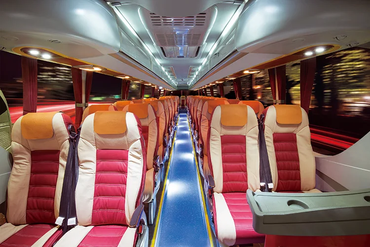 Luxury Interior Model 14m Coach Bus - 24 to 65 Seaters