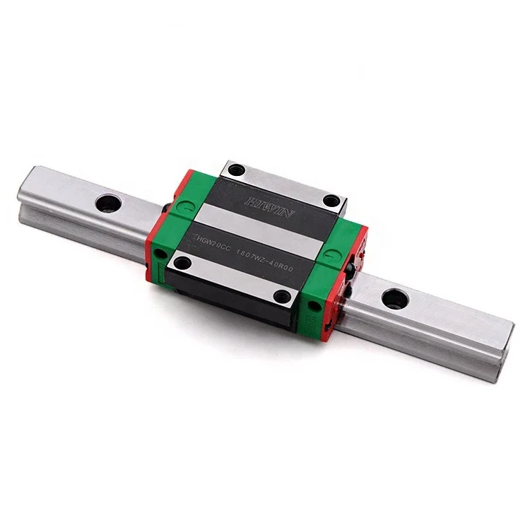 Rail De Guidage Linéaire Hgr15 Avec Roulement Linéaire Hgw15cc,2 Pièces ...