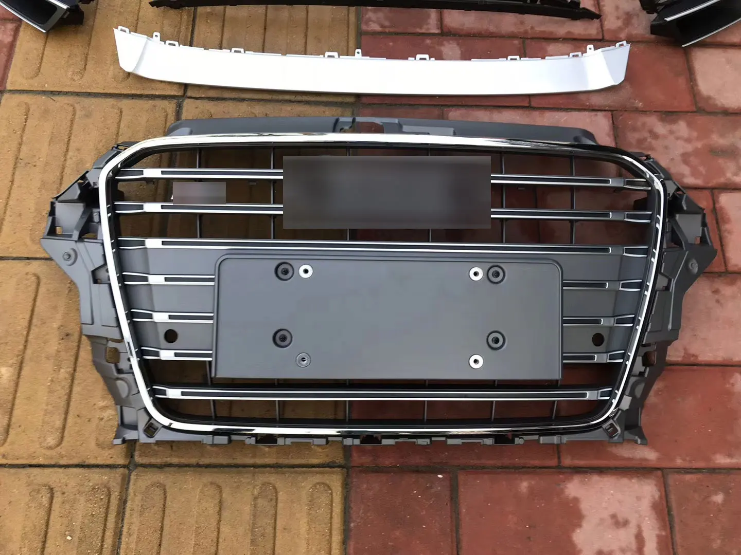 Automotive Parts Car Bumpers with Grill for 2014-2016 Audi A3 Upgrade ...