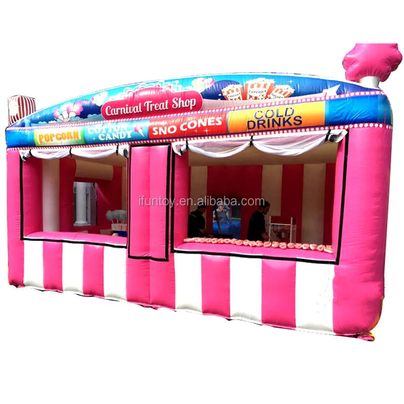Customized Inflatable Carnival Treat Shop/ Inflatable Concession Stand ...