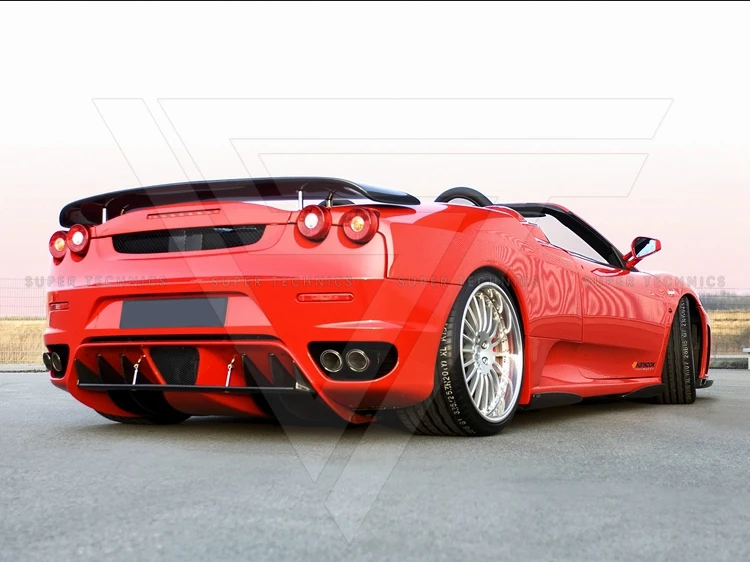 Carbon Fiber Rear Spoiler Rear Wing For Ferrari F430 - Buy For Ferrari ...