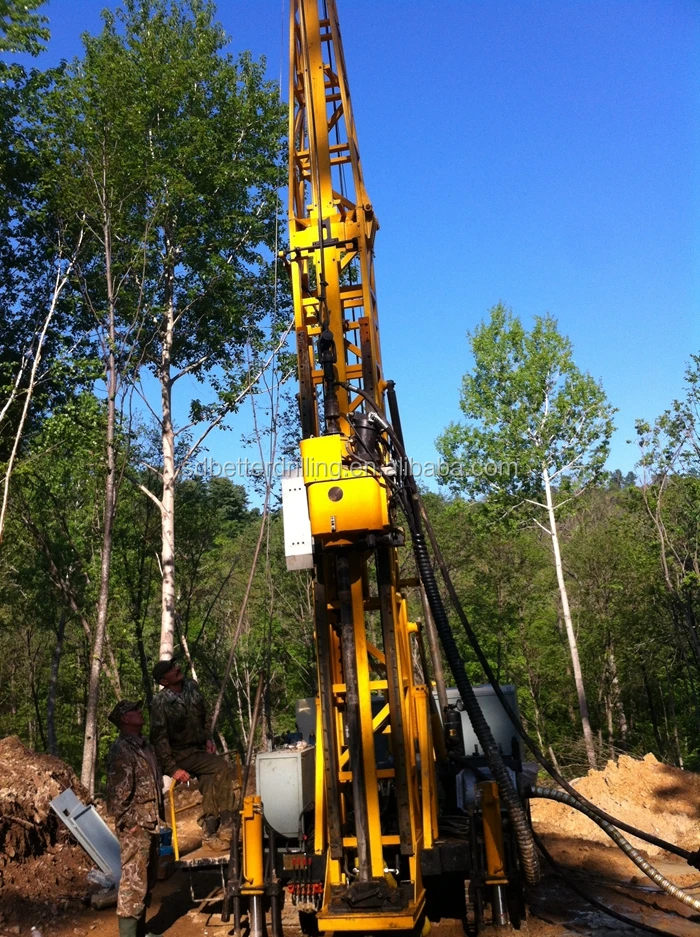 Wireline System - BDM-1500 Drilling Rig for 1500m Depth