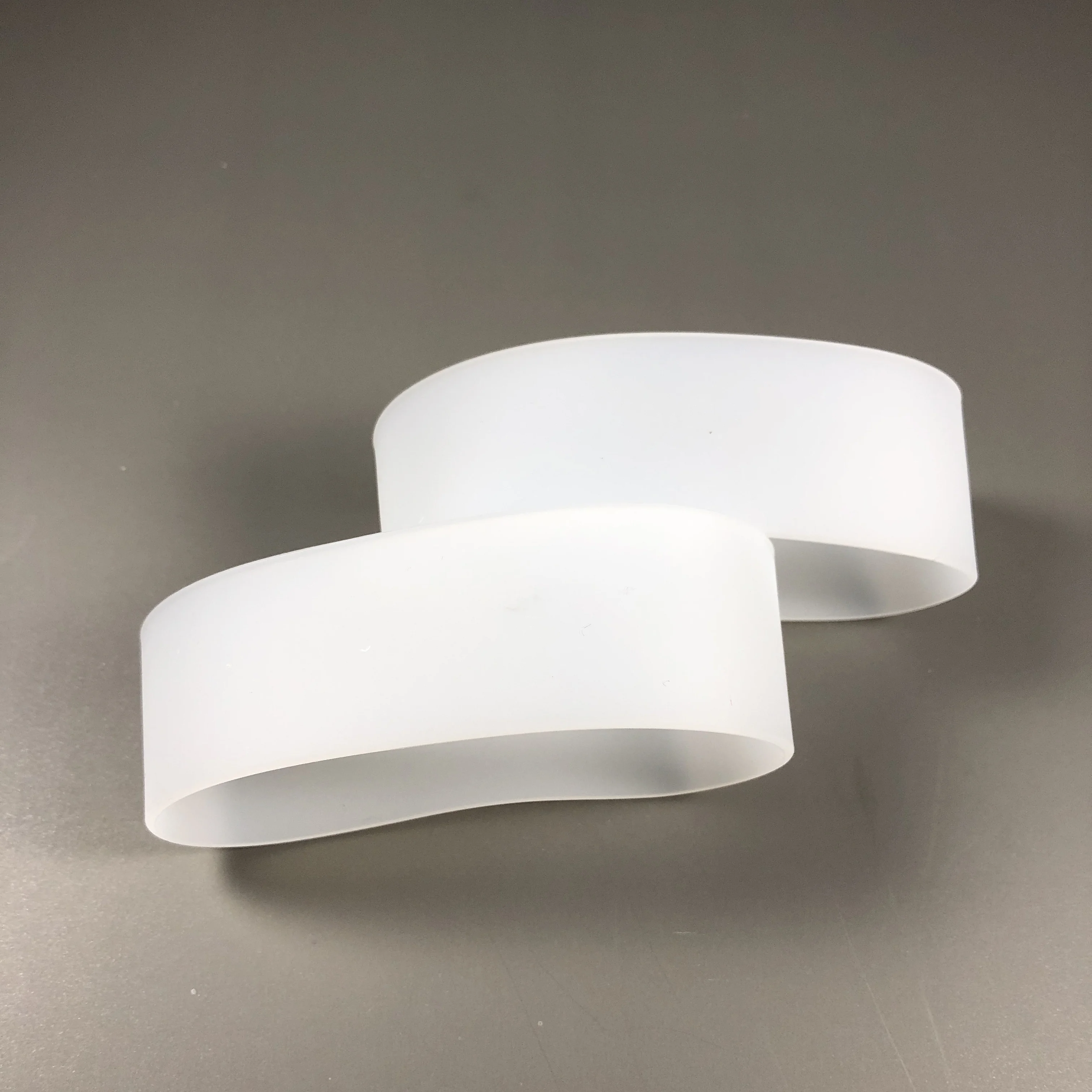 BPA Free Clear Color Premier Silicone Cup Bands Holder 3cm