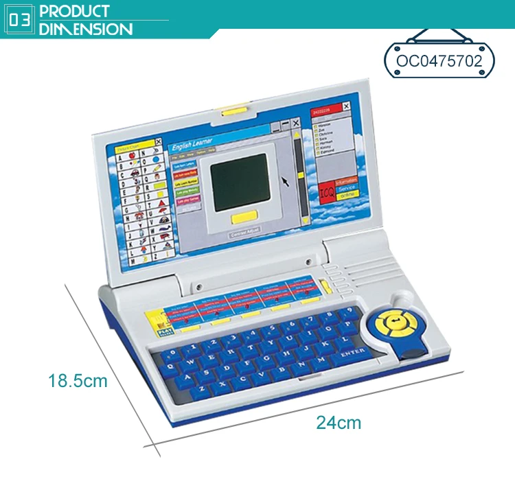 Classic Intelligent Educational Toys Laptop for Kids Learning Machine