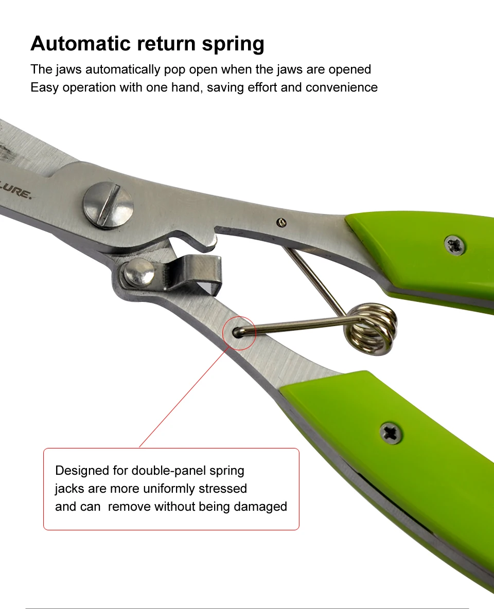 ILURE Outdoor Fishing Tool - Stainless Steel Fishing Plier