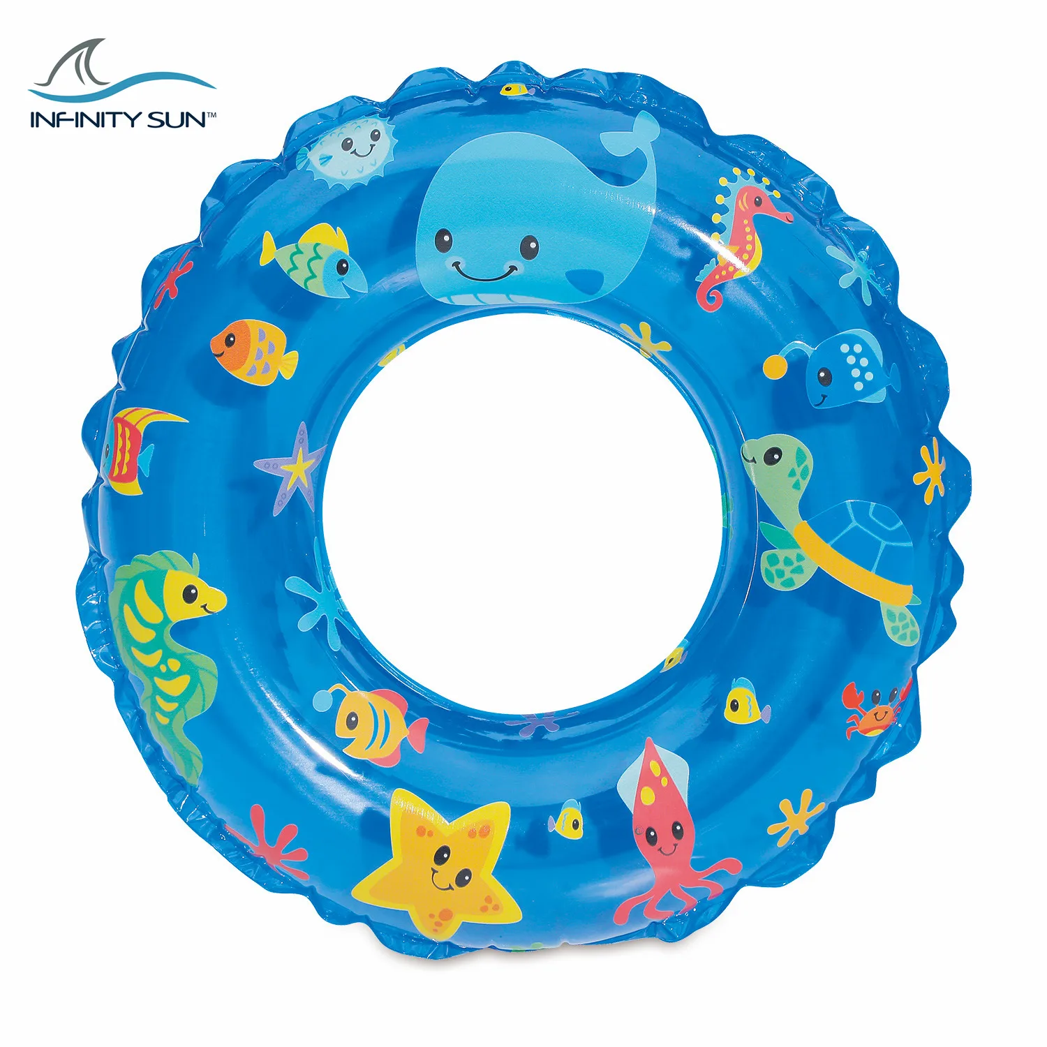 Summer Kids Pool Play Rings Inflatable Swim Ring Inflatable Baby Infant ...