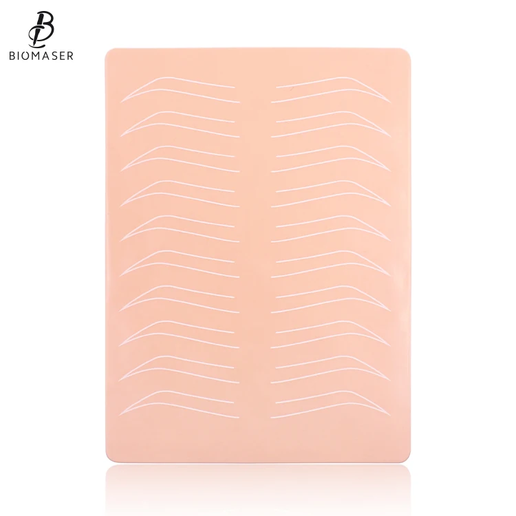 2020 Newest Permanent Makeup Microblading Silicone Practice Skin ...