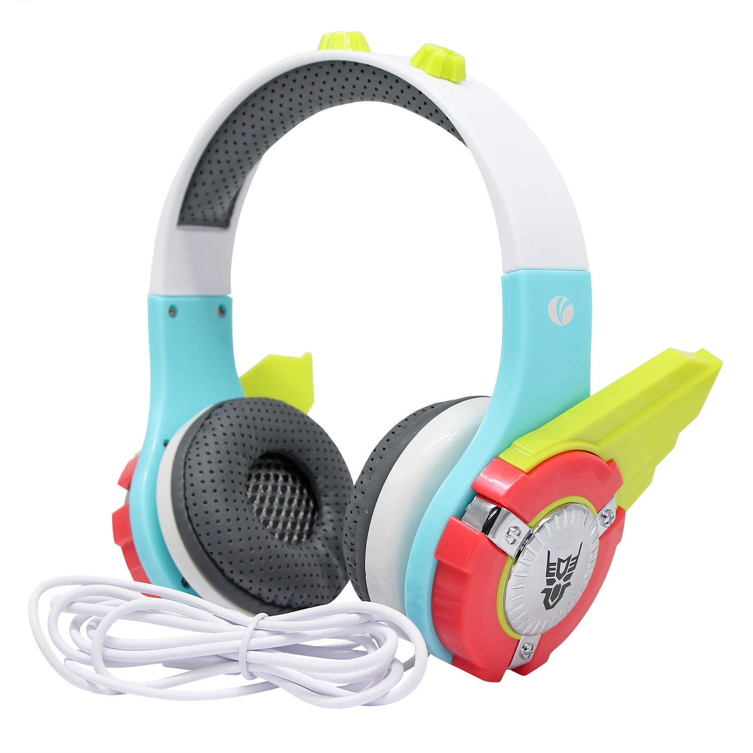 Robot Cartoon Headphone For Children Boys Gift Limit Volume 85db ...