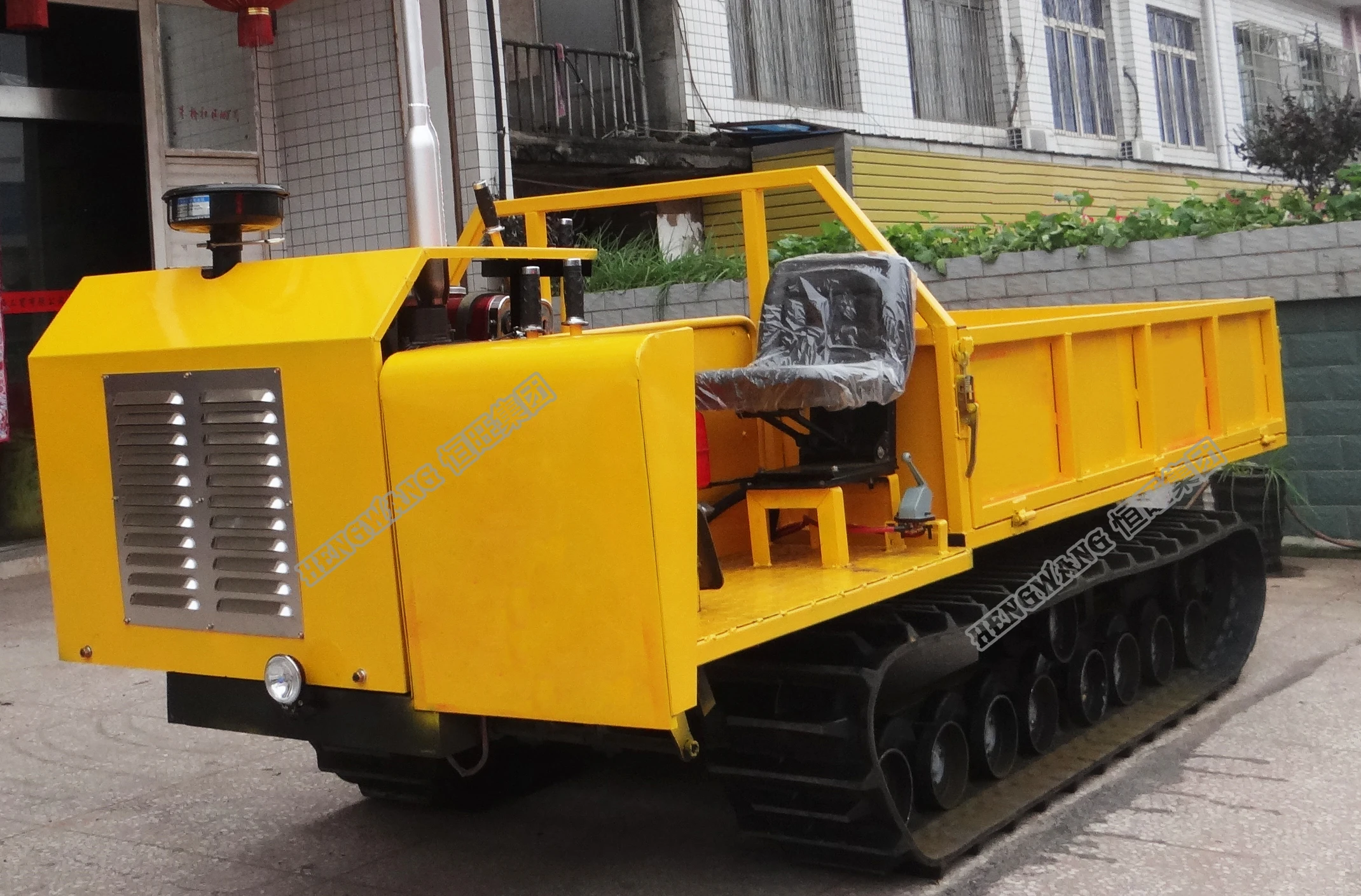 Crawler Dumper Minidumper With Wood Grabber Tonly Mining Dumper Truck ...