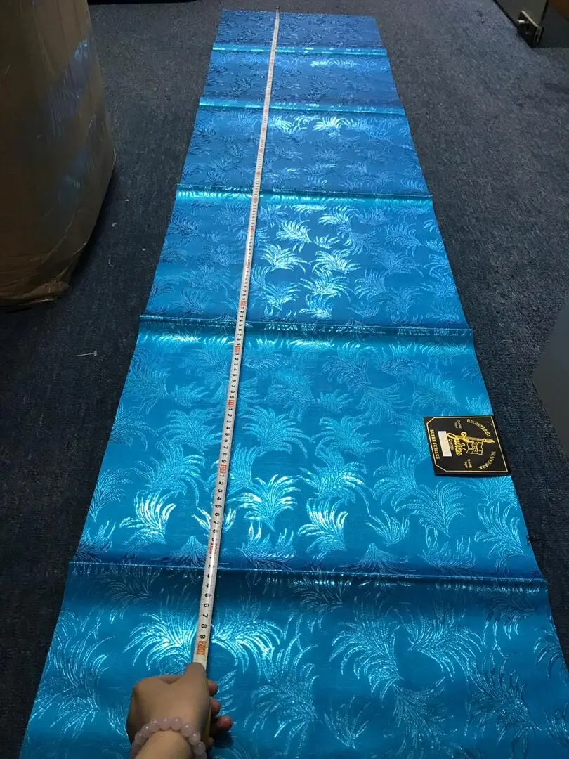 Royal Blue Latest Design African Sego Headtie Length 2.25 Meters Width ...