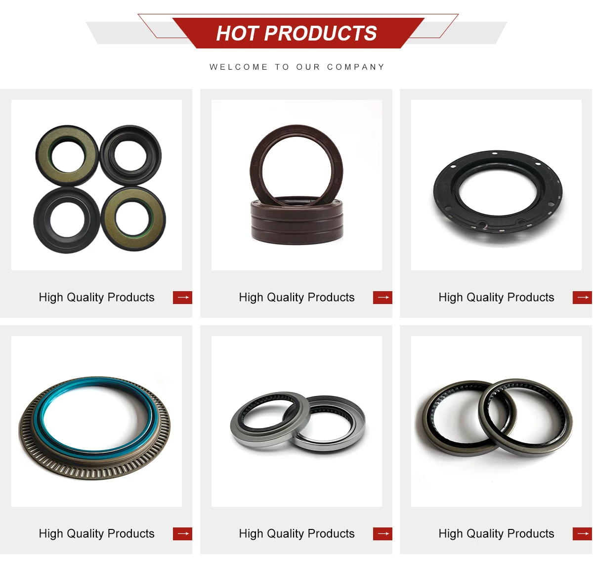 Xingtai Woerling Import & Export Trading Co., Ltd. - oil seal