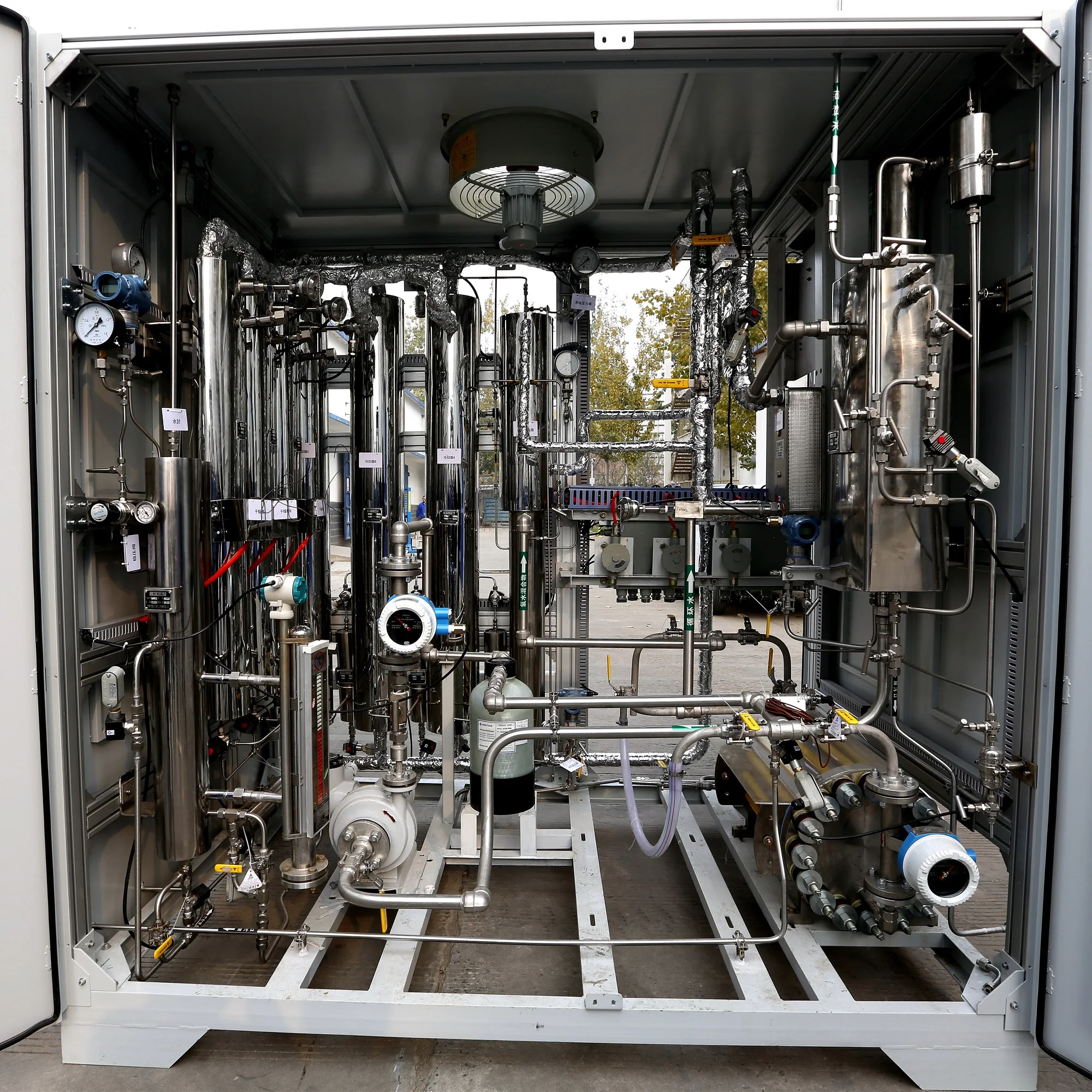 Pem Type Hydrogen Generation Plant/hydrogen Generator Sdq-50/4.0 - Buy ...