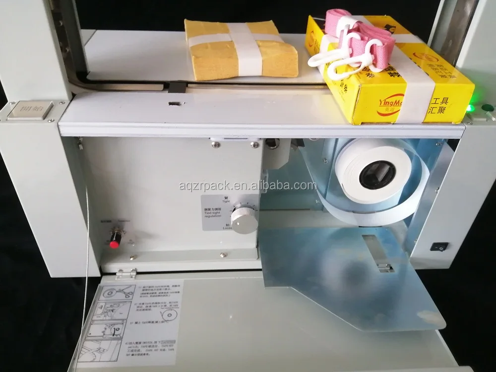 Paper Opp Banding Machine Banknote Desktop Automatic Paper Roll Tape ...
