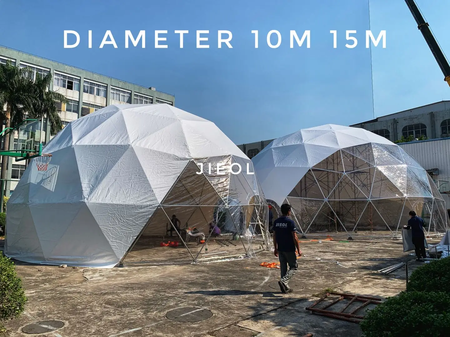 Wholesale Spherical Geodesic Dome Exhibition Tents for Events