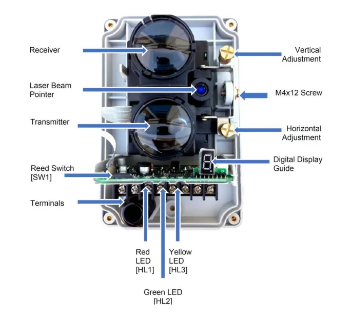 Asenware Beam Smoke Detectors Ir Beam For Factory Lpcb - Buy Infrared ...