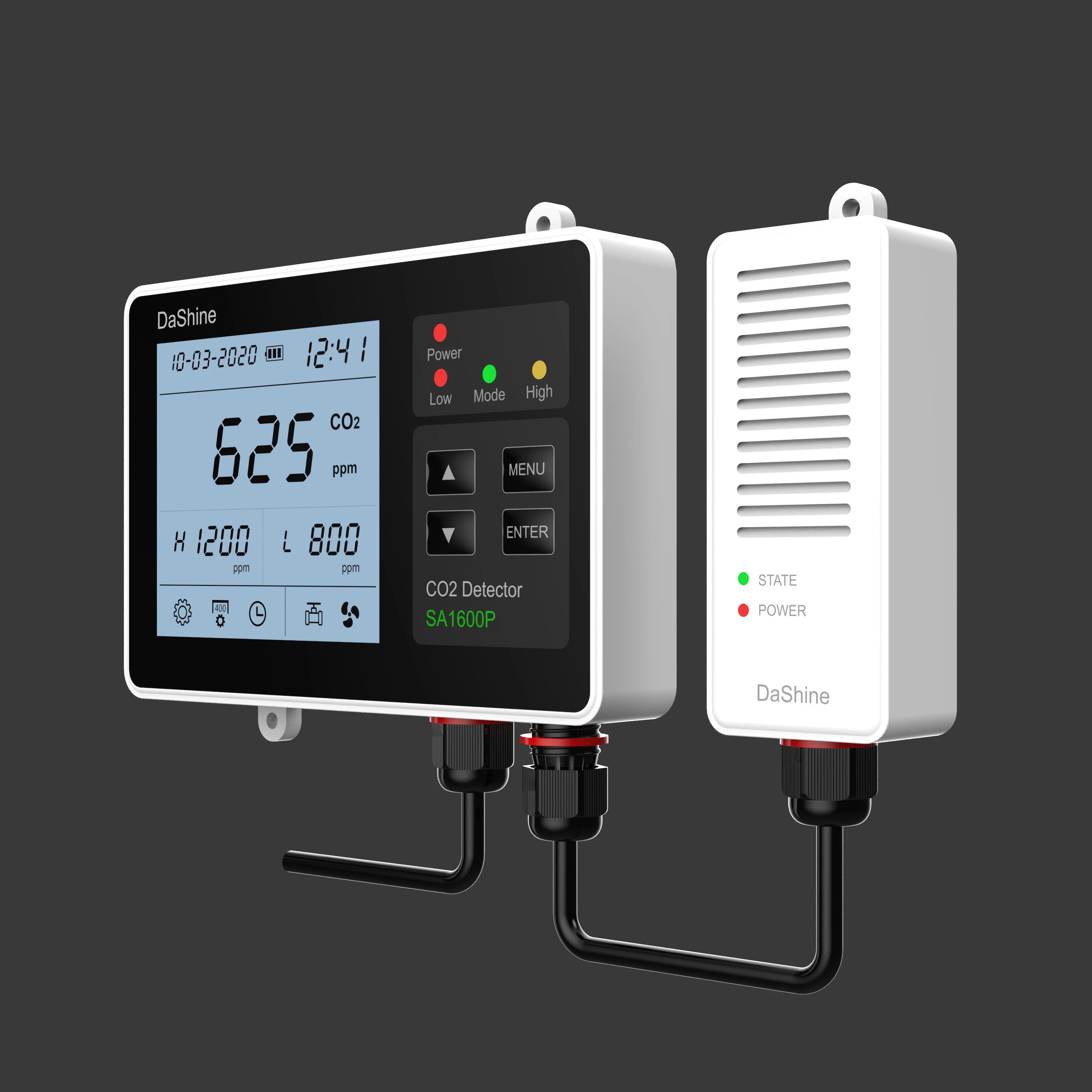 Greenhouse Growing Room Co2 Air Quality Controller For Co2 C/f Rh - Buy ...