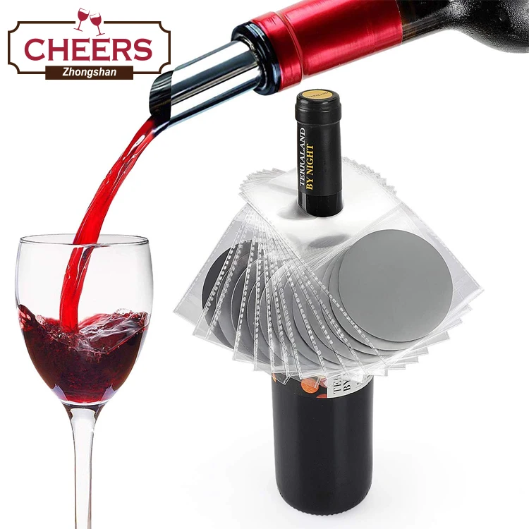 Manufacturer Drop Stop Wine Pourer Disc,Reusable Foil,Drip Free Wine ...