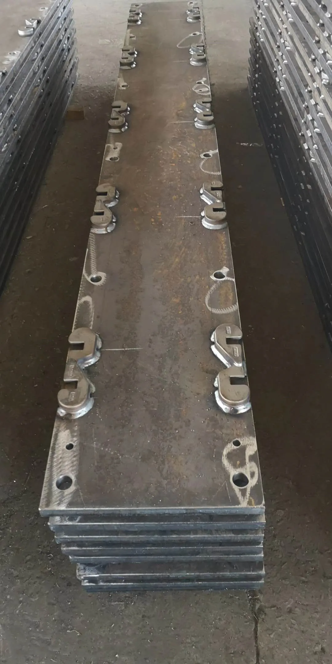 Rail Steel Sole Plate for Crane Railroad Construction