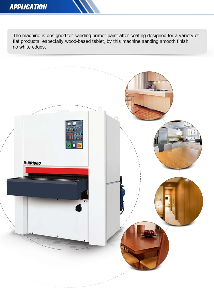 R-RP1000 Planer Sander - Efficient Woodworking Machine