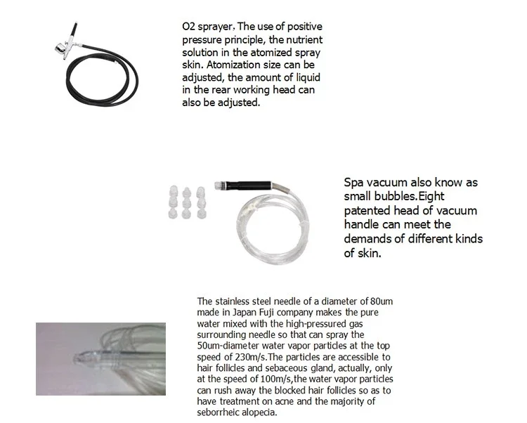 Vacuum Pump Spa Water Oxygen Spa Facial Equipment Facial Rejuvenation ...