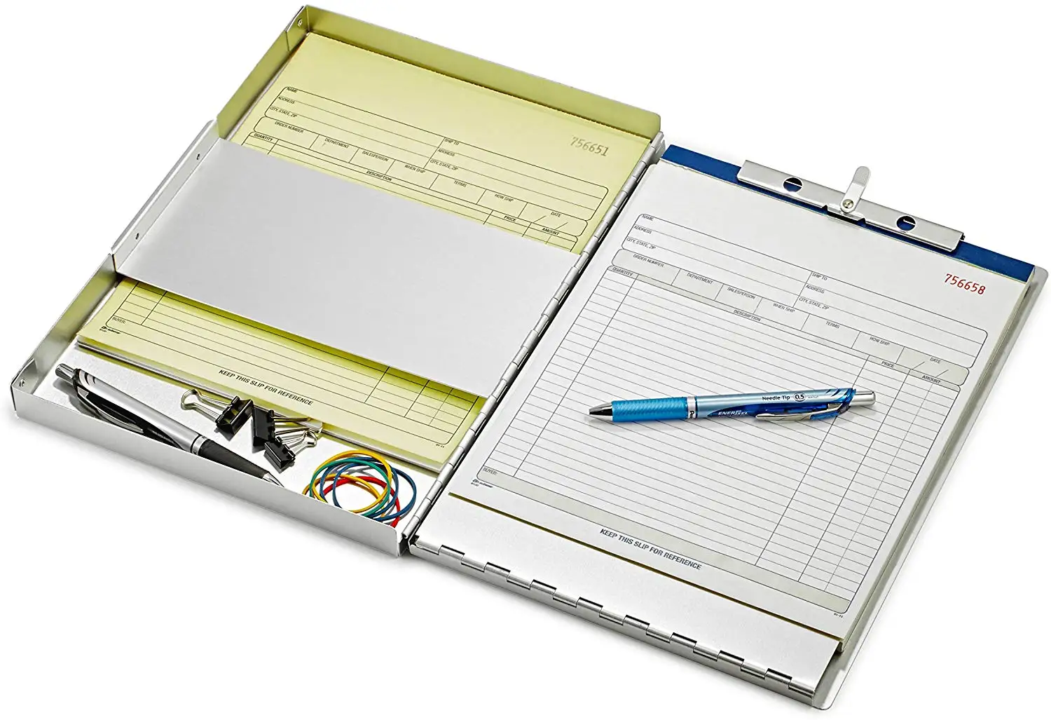 Aluminum Forms Holder - Durable Clipboard for Documents