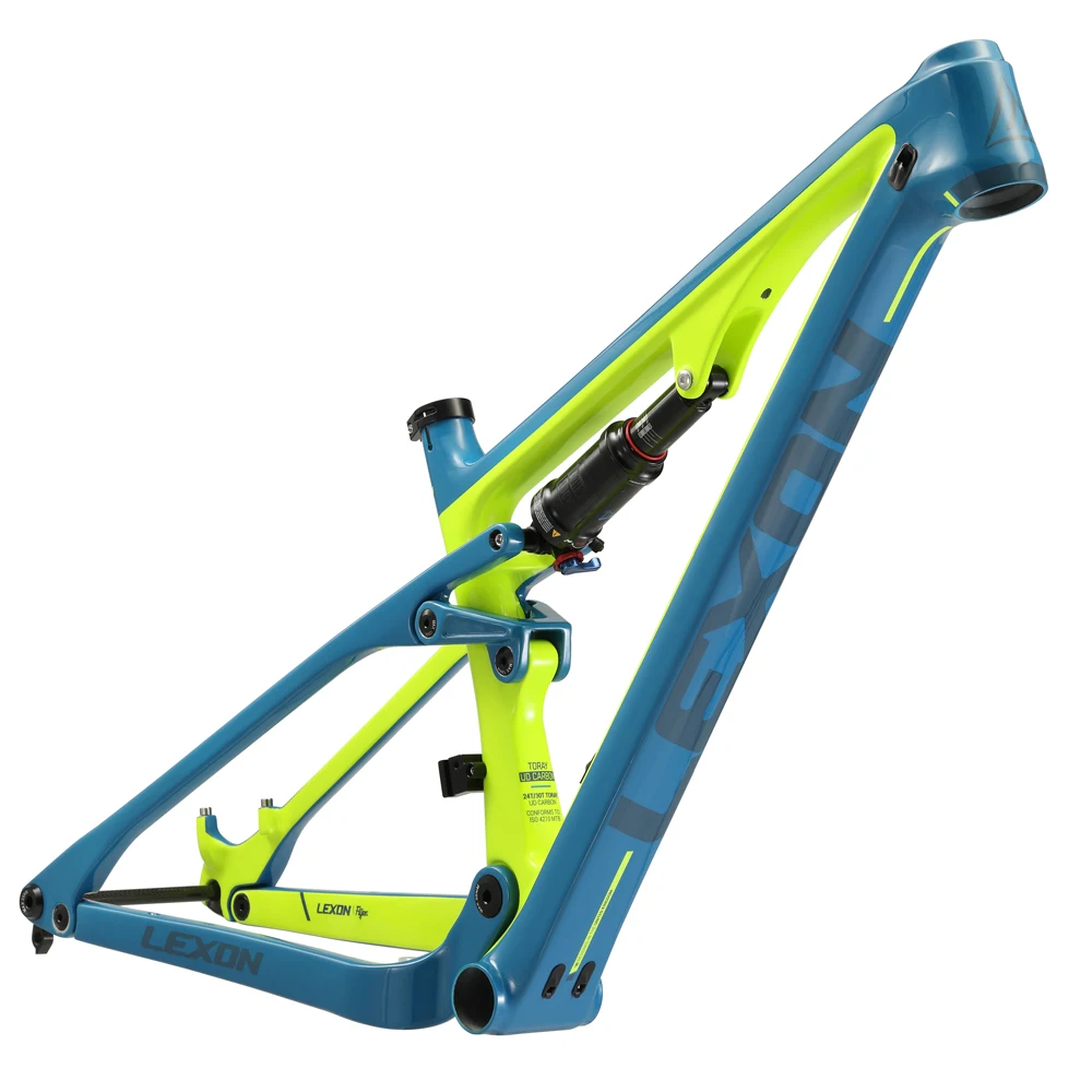 Lexon-cuadro De Bicicleta De Montaña Toray T1000,Suspensión Dual De ...