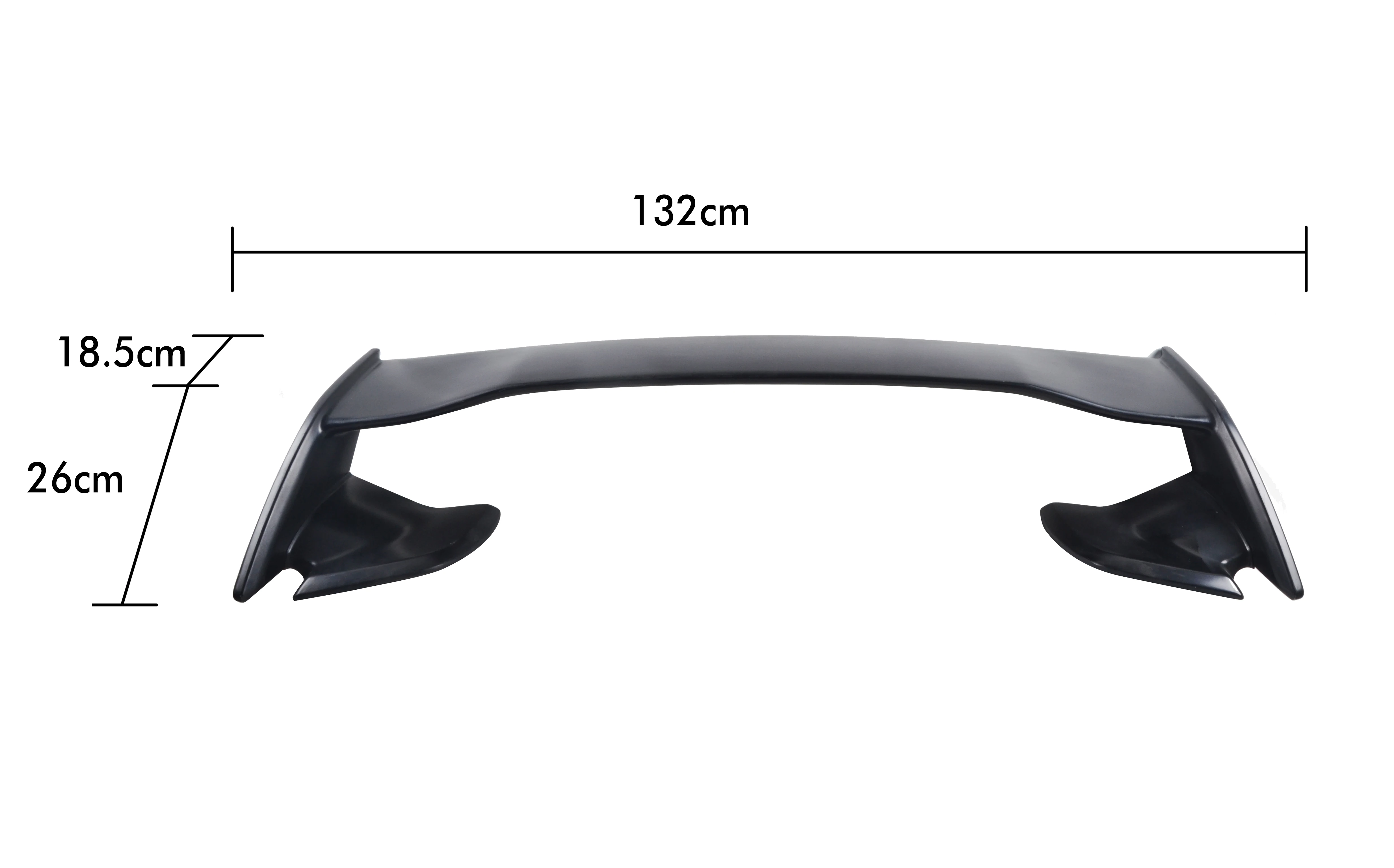 Car Carbon Fiber Rear Trunk Wing Spoiler For Subaru Wrx Sti 2011-2018 ...