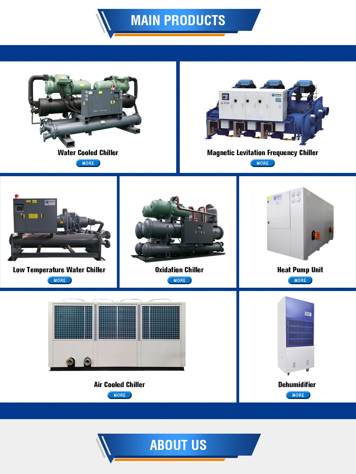Jiangsu Huazhao Refrigeration Equipment Co., Ltd. - Chiller; Water ...