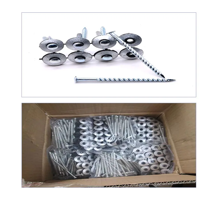 Ibr Nail Twisted Shank Galvanized Finished Assembled Roofing Nails ...