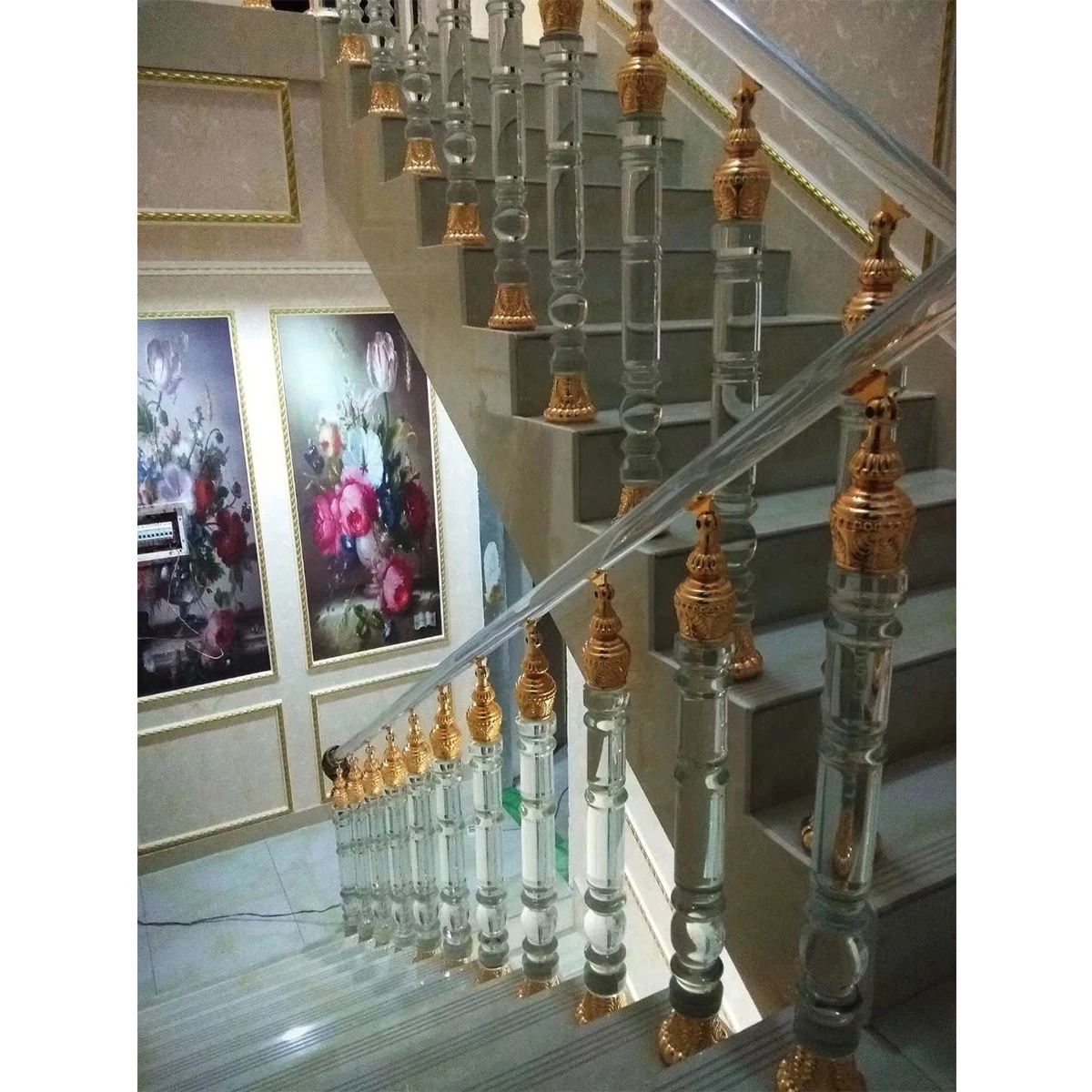 Cheap Price Plexiglass Balustrades - Clear Acrylic Columns