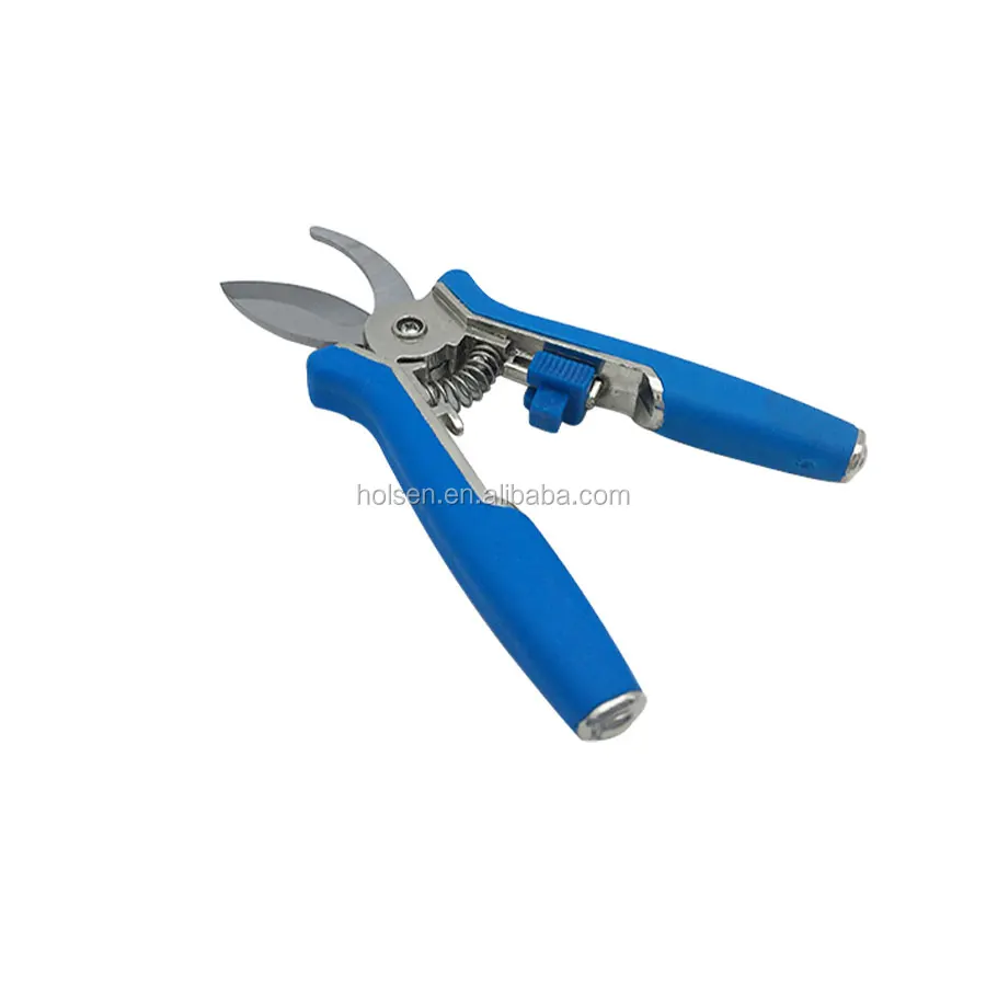 HOLSEN Garden Scissors Aluminum Bypass Pruner Mini Pruning Shears ...
