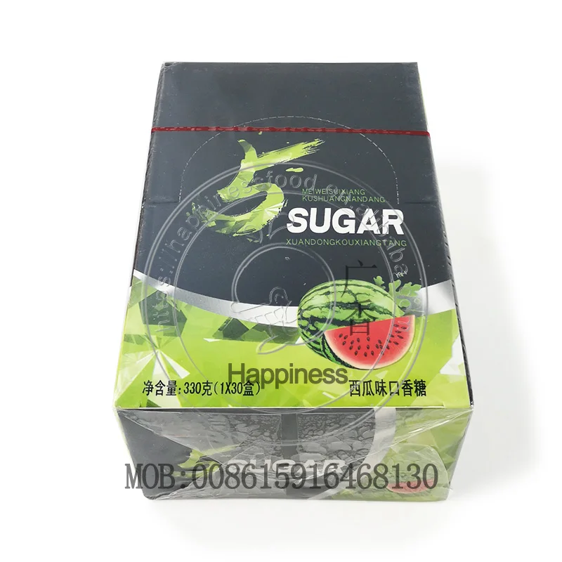 Halal Fruity 5 Sticks Sugar Chewing Gum - Buy Sugar 5 Chewing Gum Sugar ...