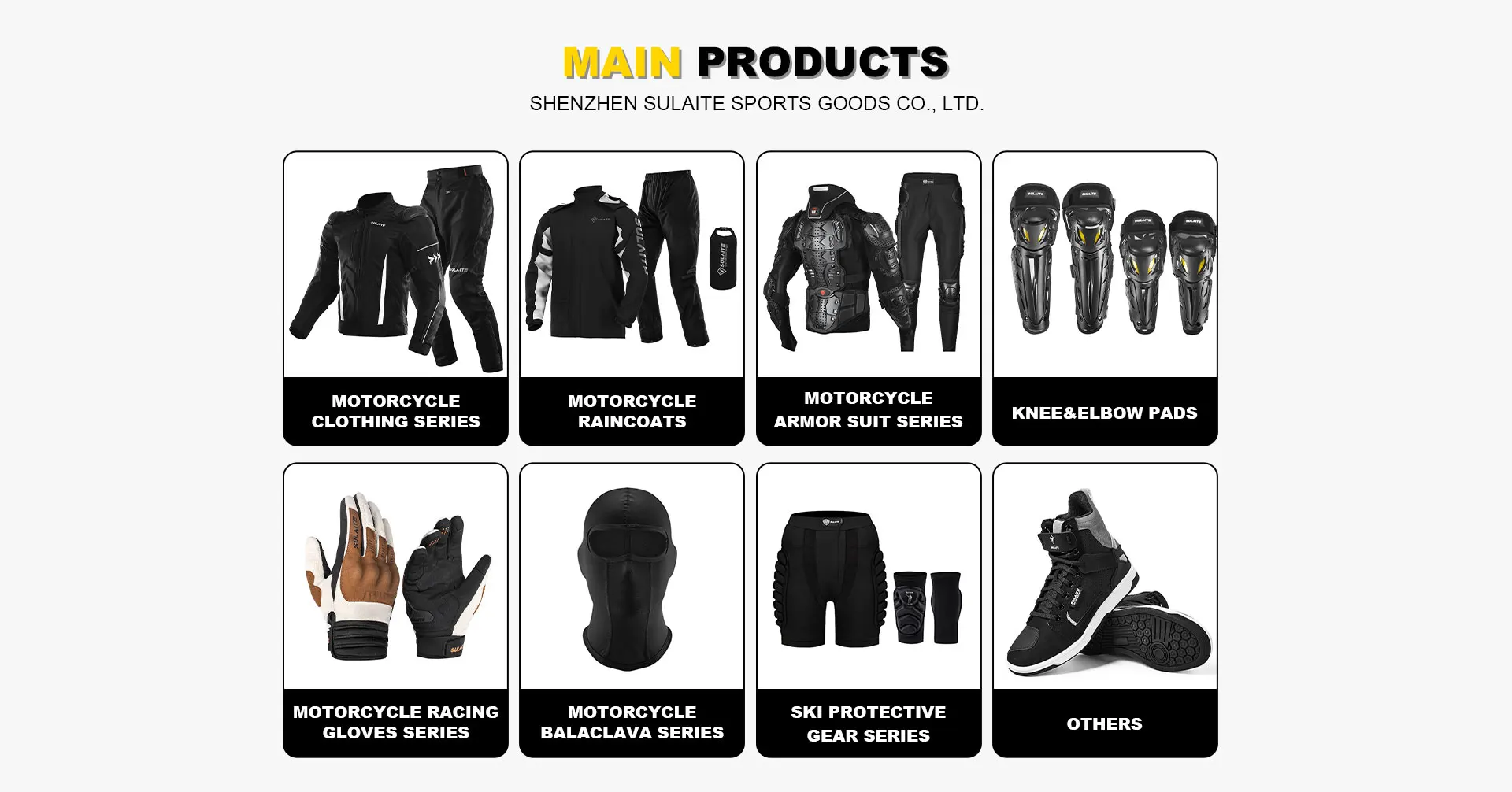 Company Overview - ShenZhen SULAITE Sporting Goods Co., Ltd.