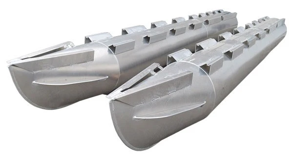 Floating Aluminium Pontoon Boat Log Tubes 18 Foot X 25 Inch Diameter ...