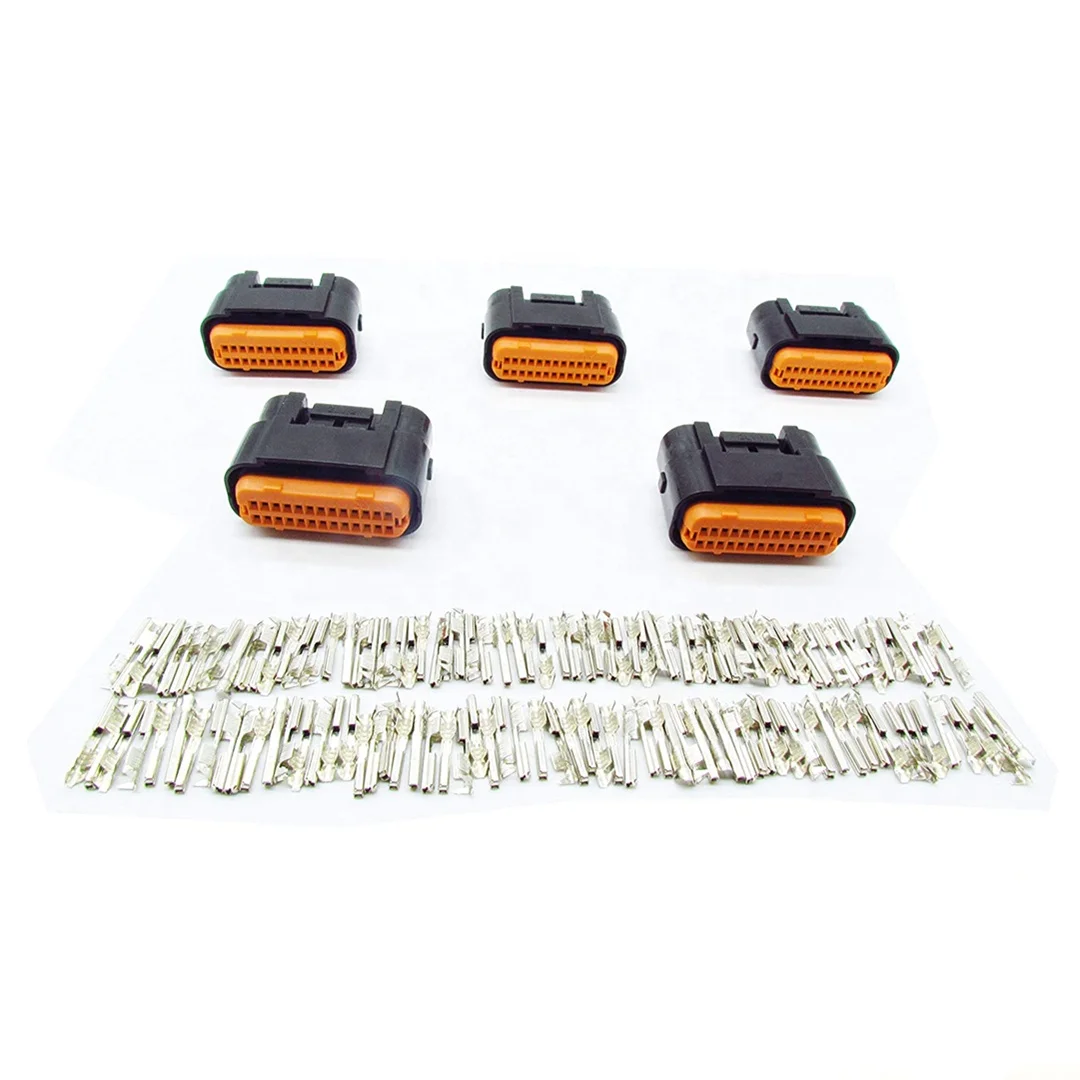 Automotive Car Jae 26 Pin Male Female Connector Ecu Pcb Board Connector ...