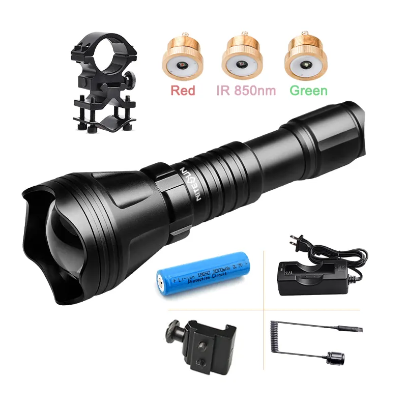 Nitesun B158 Plus Ir Hunting Led Battery Powered Ir Flashlight - Buy Ir ...