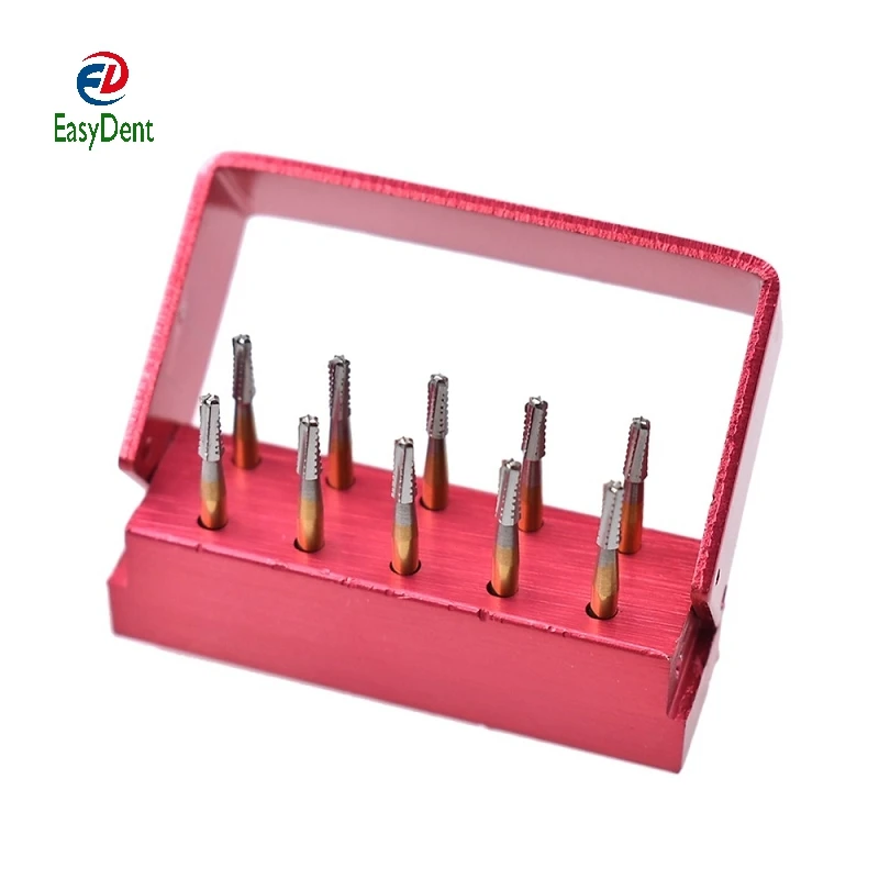 10pcs/box Dental Broken Crown Needle For Break Crown Endodontic Silver ...