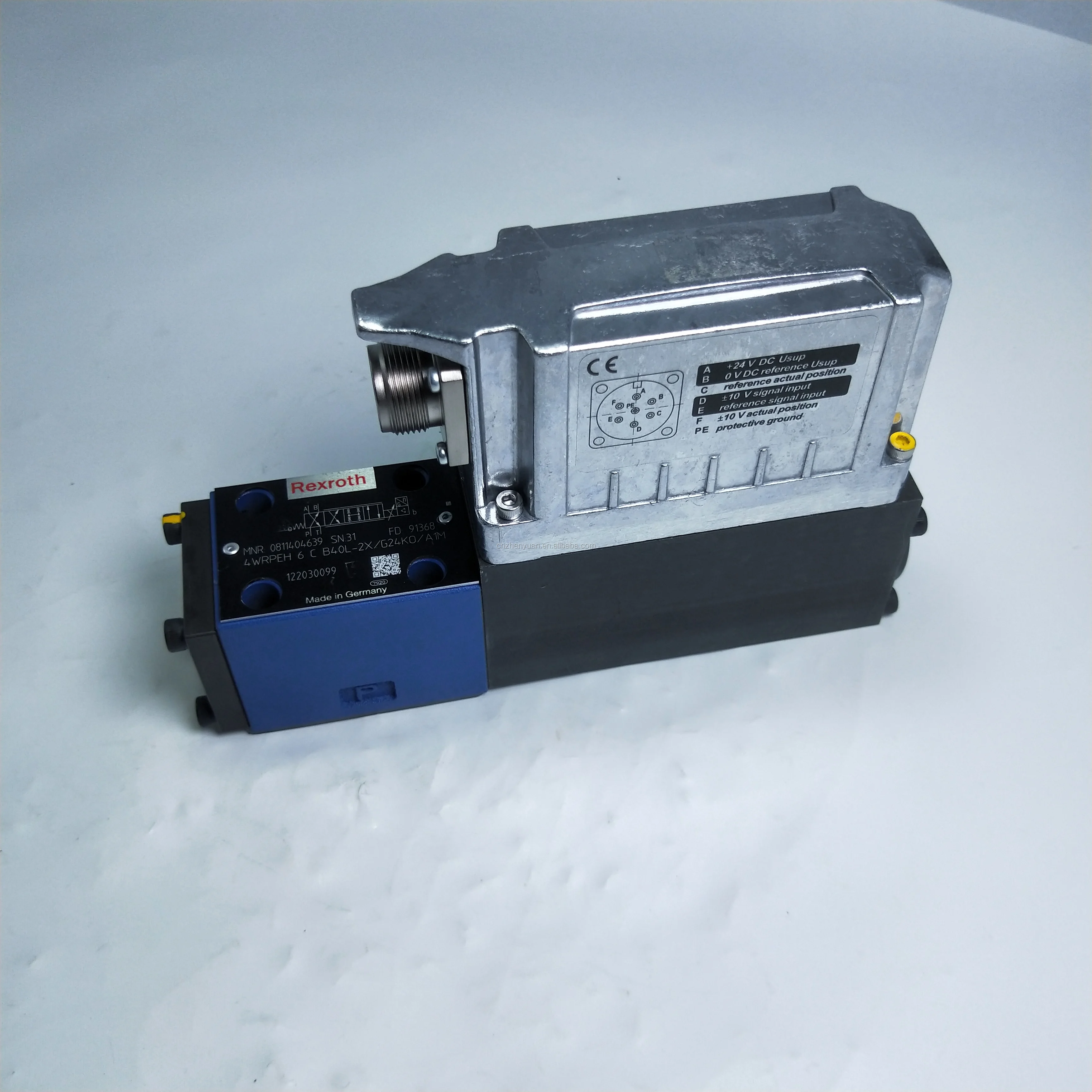 Zhenyuan Servo Proportional Hydraulic Valve 4wrpeh6cb40p-20/g24k0/f1m ...