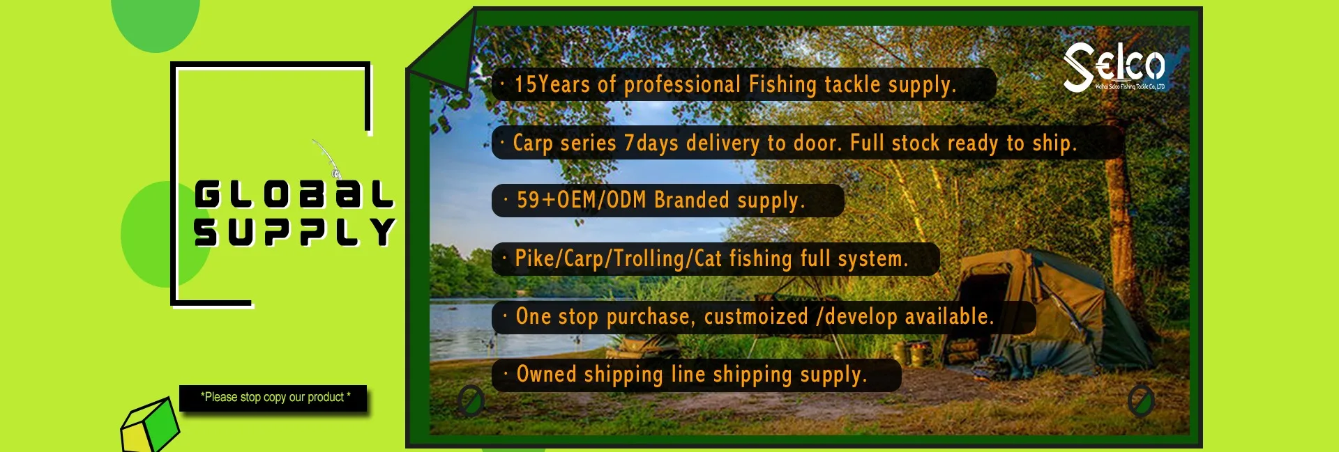 Weihai Selco Fishing Tackle Co., Ltd. - Fishing Lure, Fighting Belt