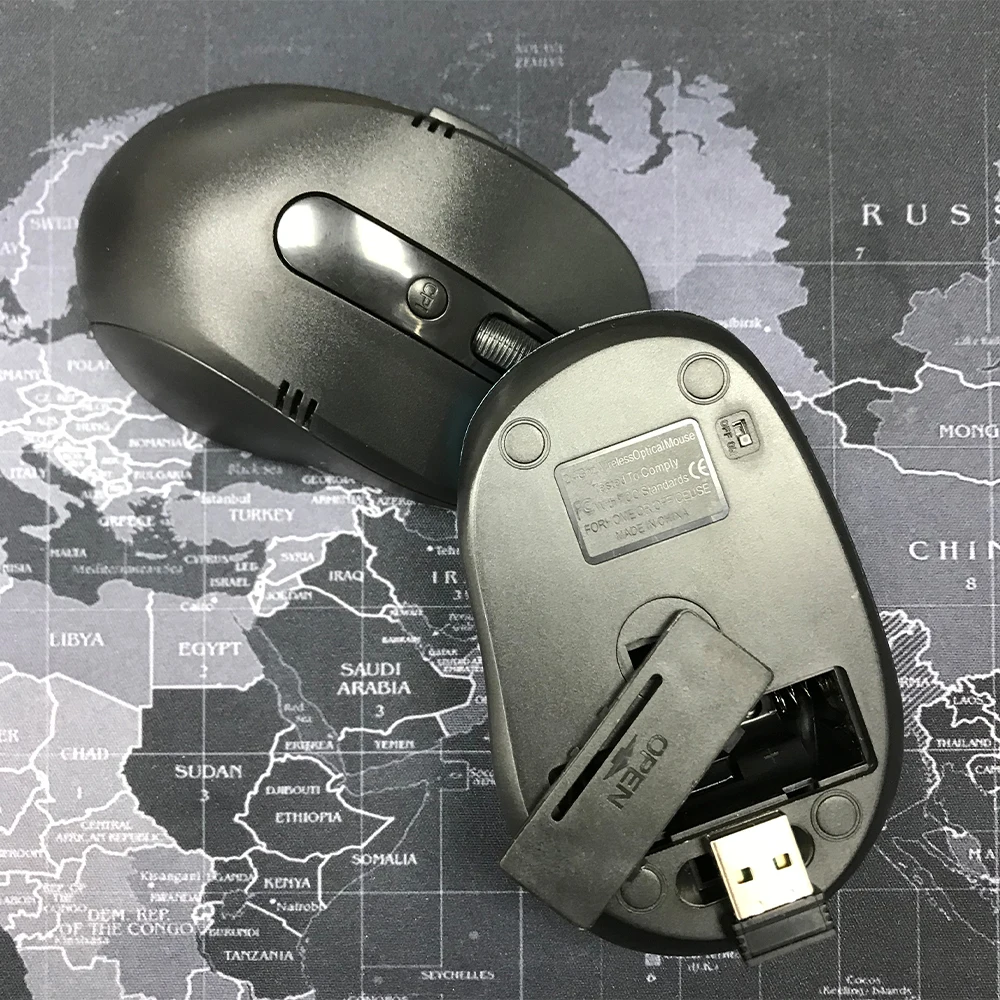 2.4ghz Ergonomic Usb Wireless Mouse For Laptop & Pc