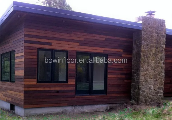 Solid Teak Outdoor Wooden Facade Cladding - Durable & Stylish