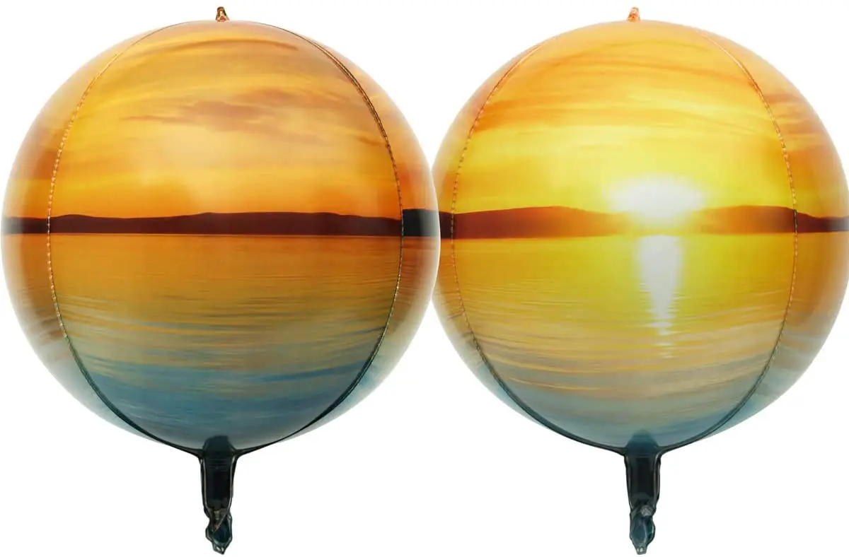 22inch 4d Planet Earth Bubble Balloons Large Round Sphere World Map ...