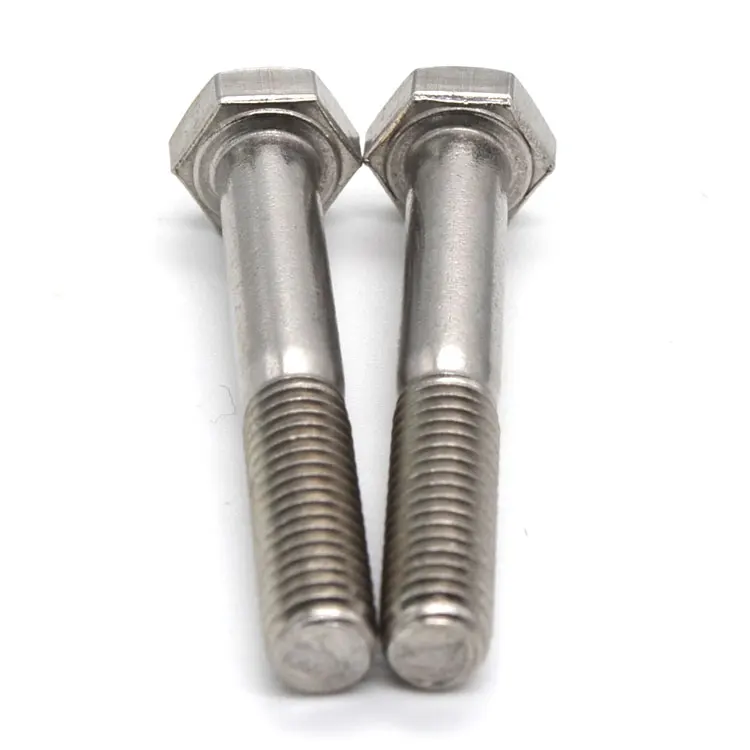 Stainless Steel Half Thread Hex Head 8.8 Grade M8*50 Bolt| Alibaba.com
