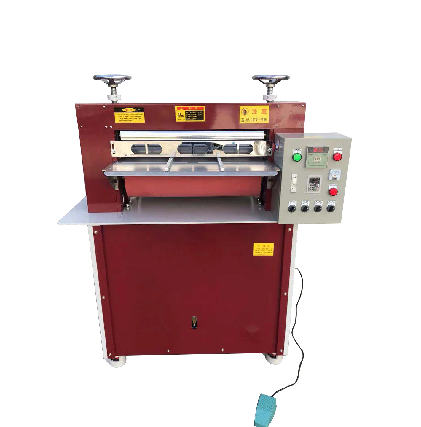 Leather Belt Roller Plating Embossing Polishing Machine