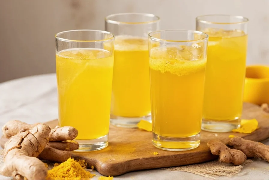 Shots de Cúrcuma e Gengibre: Mitos vs Realidade Científica