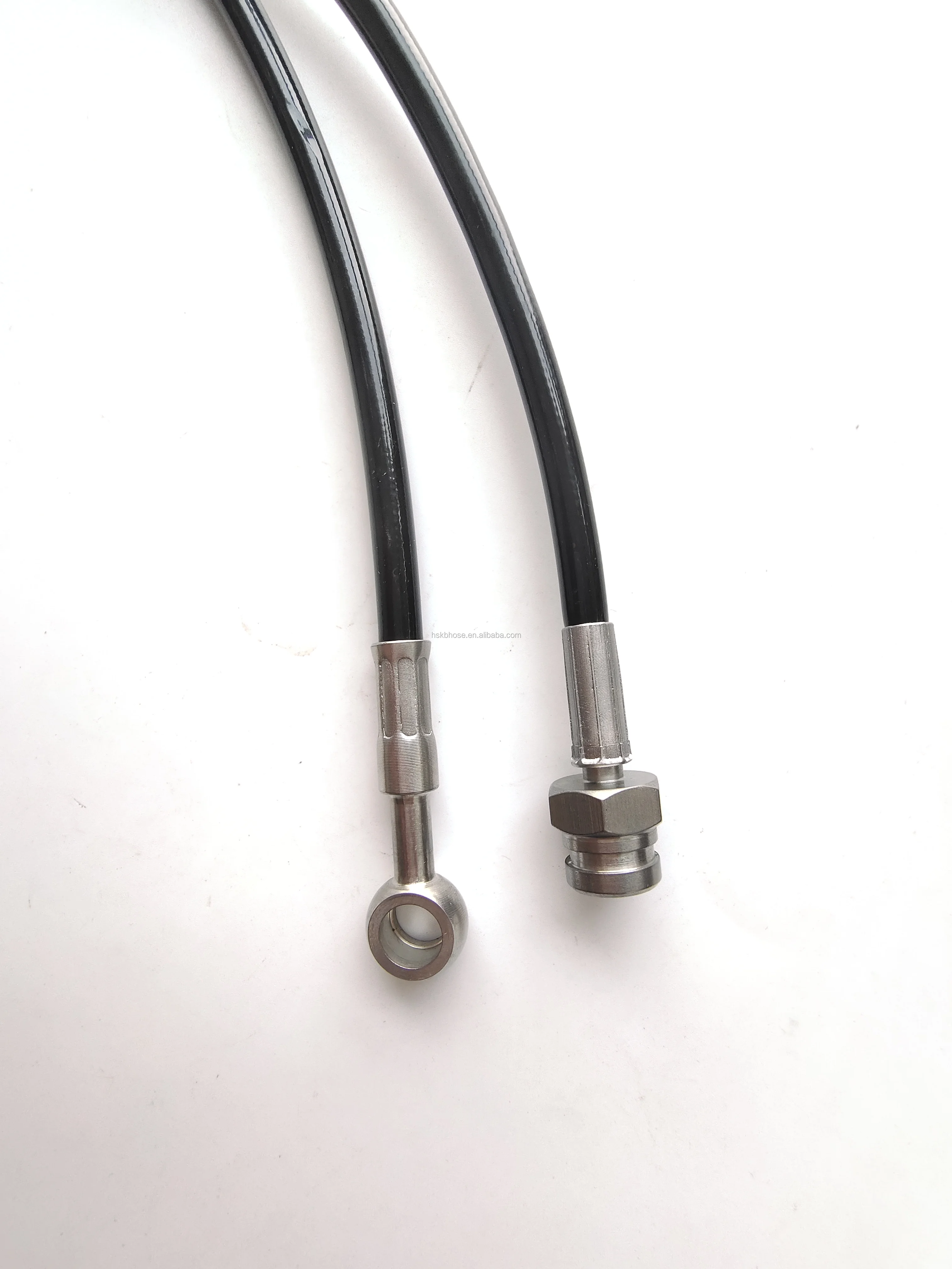 SAE J1401 1/8 Flexible Pre-Made Braided Brake Lines Hose